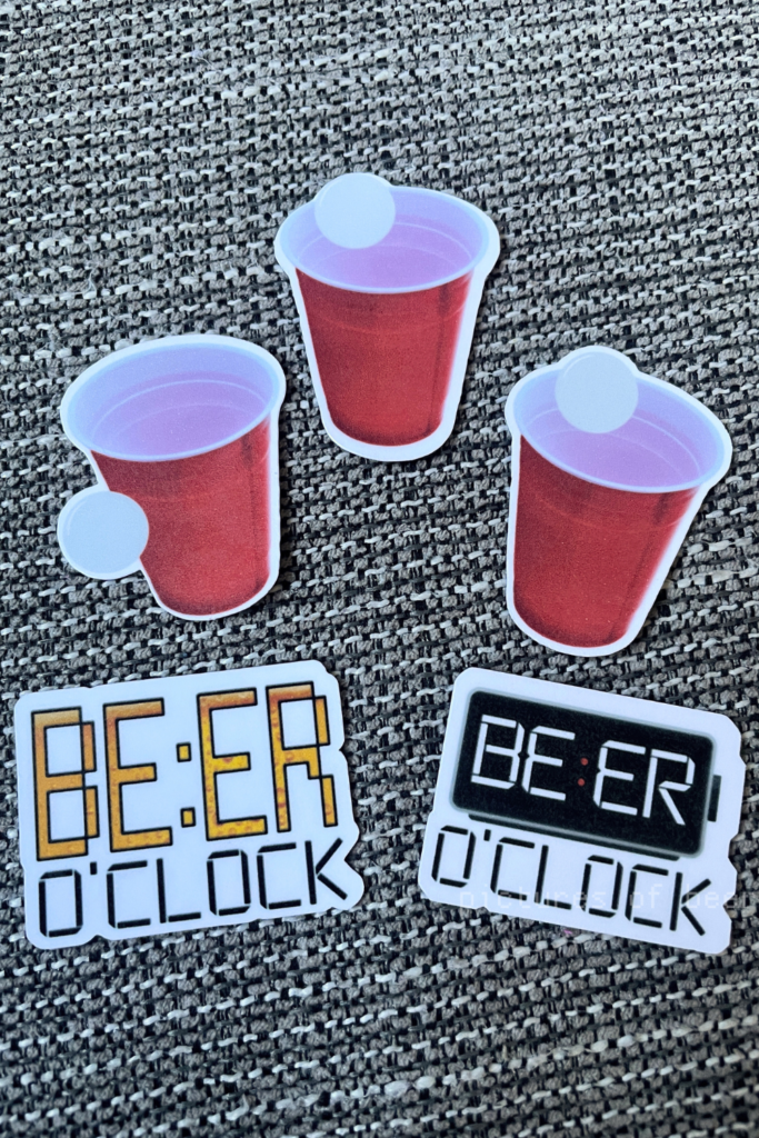Make Your Own Beer-Themed Stickers Using a Cricut Machine